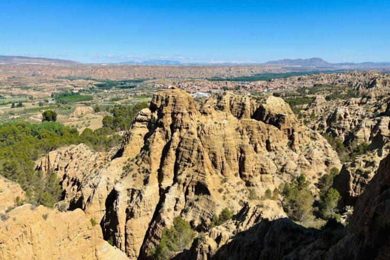 [Gorafe Desert Spain] Hiking the Badlands de Purullena to the Mirador ...