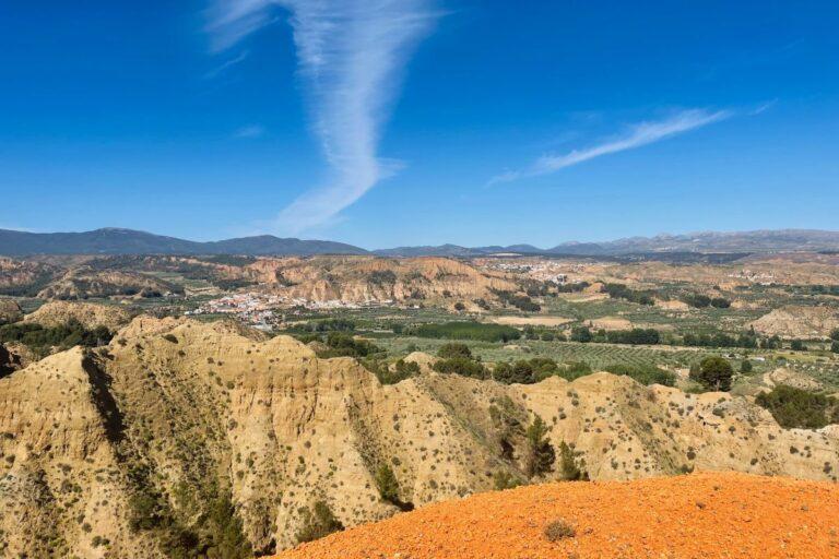 [Gorafe Desert Spain] Hiking the Badlands de Purullena to the Mirador ...